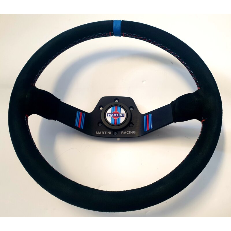 Martini Racing steering wheel suede 2 spokes 350mm, 296,50