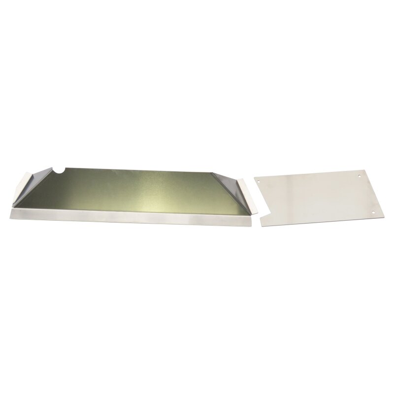 Aluminum bonnet air intake and under bonnet heat extractor exhaust ma ...